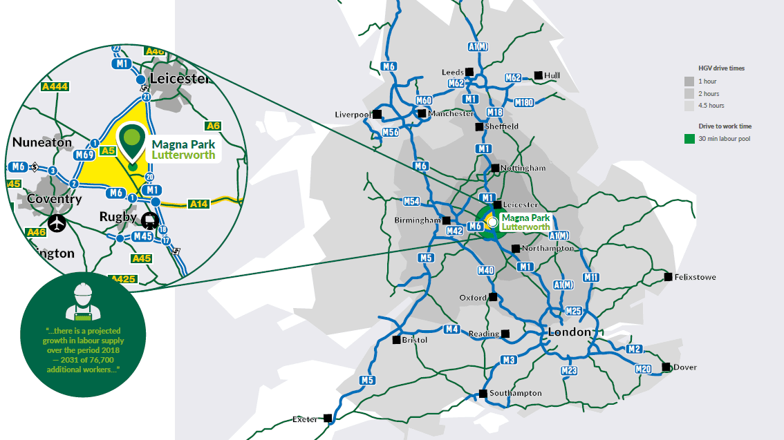 Magna Park Lutterworth - Europe’s largest logistics & distribution park