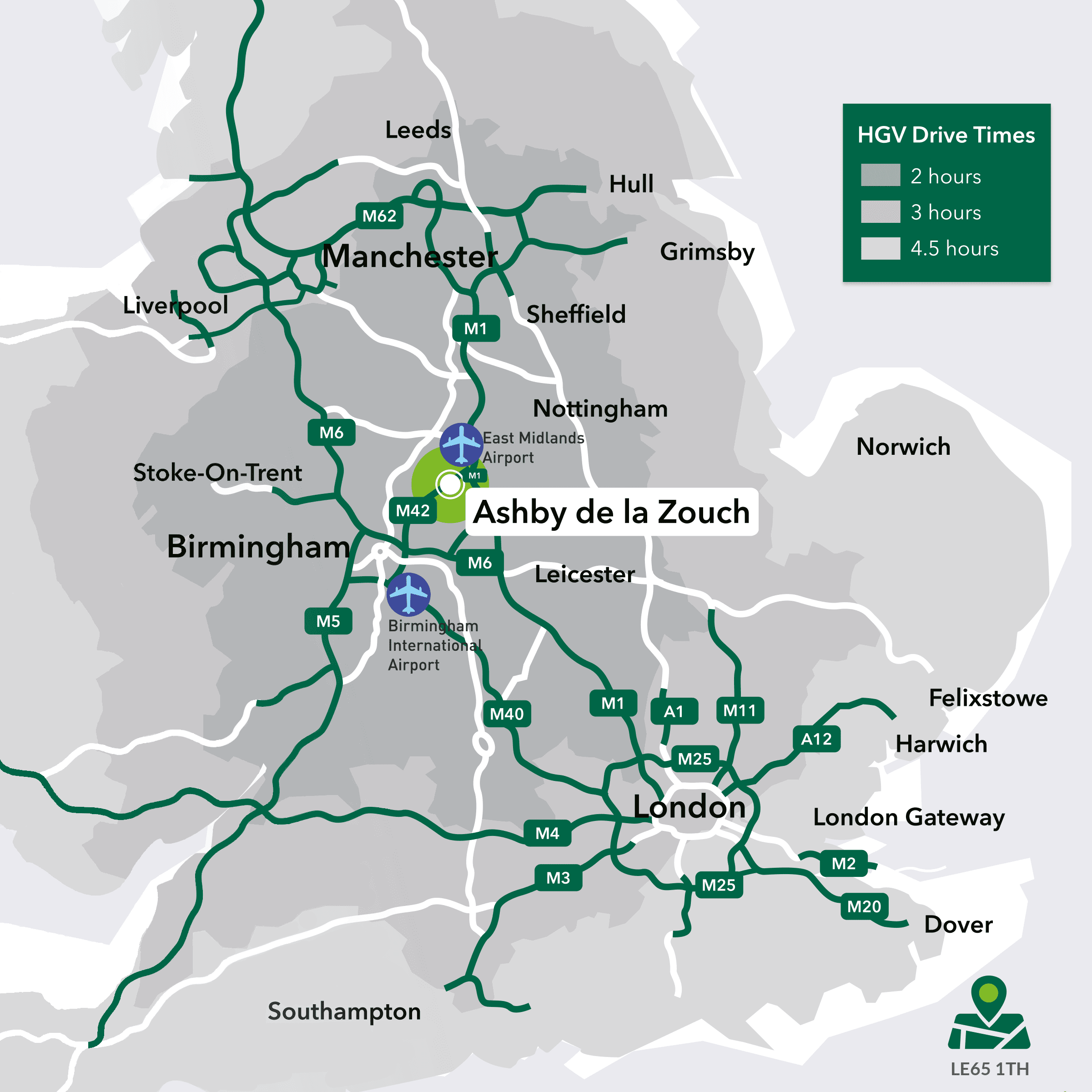 G-Park Ashby - GLP Europe - Warehouse and logistics space available